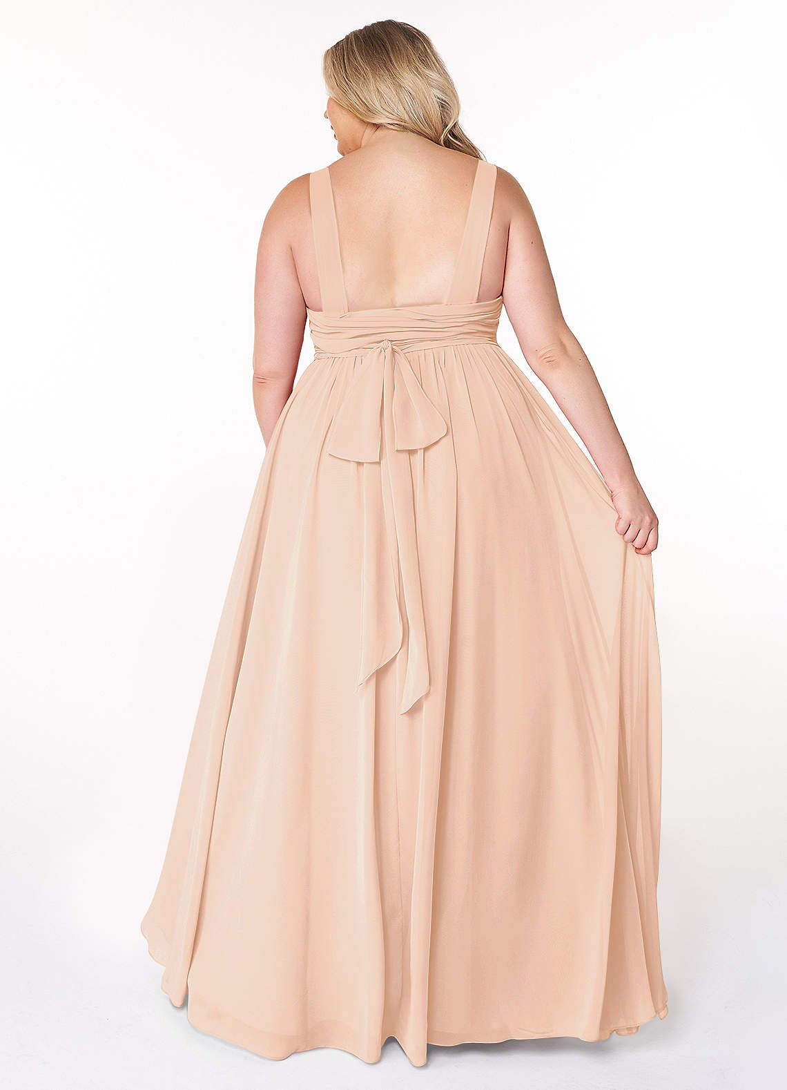 Azazie Kora English Rose Bridesmaid Dresses | Azazie