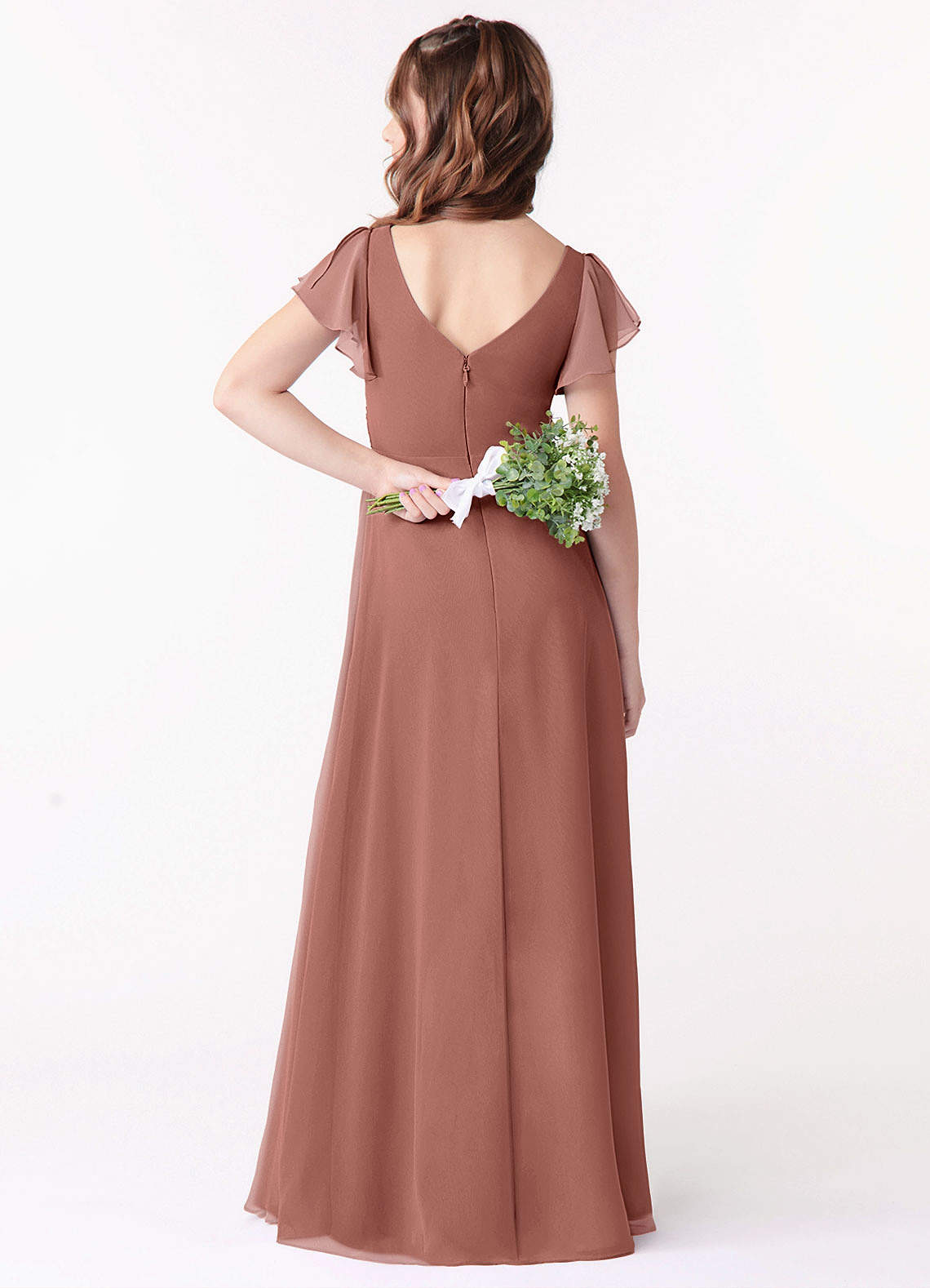 Cedar Rose Azazie Omari JBD Junior Bridesmaid Dresses | Azazie
