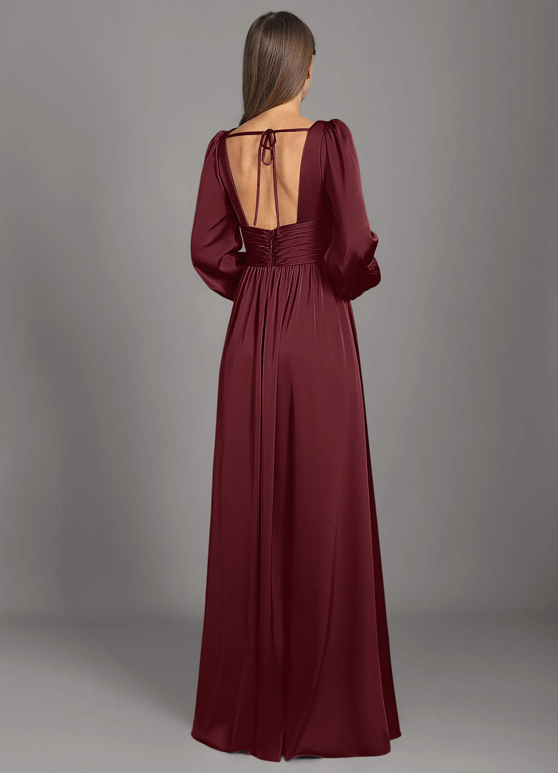 Azazie Norah Cabernet Bridesmaid Dresses | Azazie
