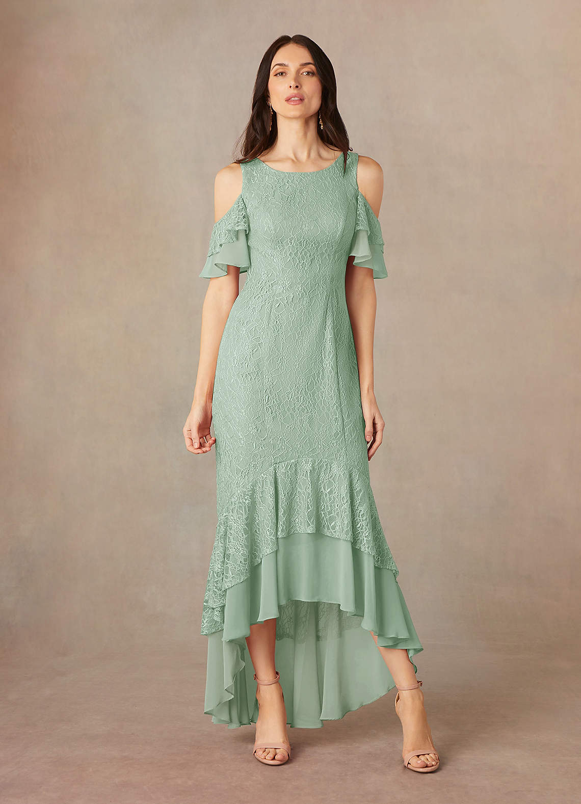 Agave Azazie Malibu Agave Mermaid Lace Dress | Azazie