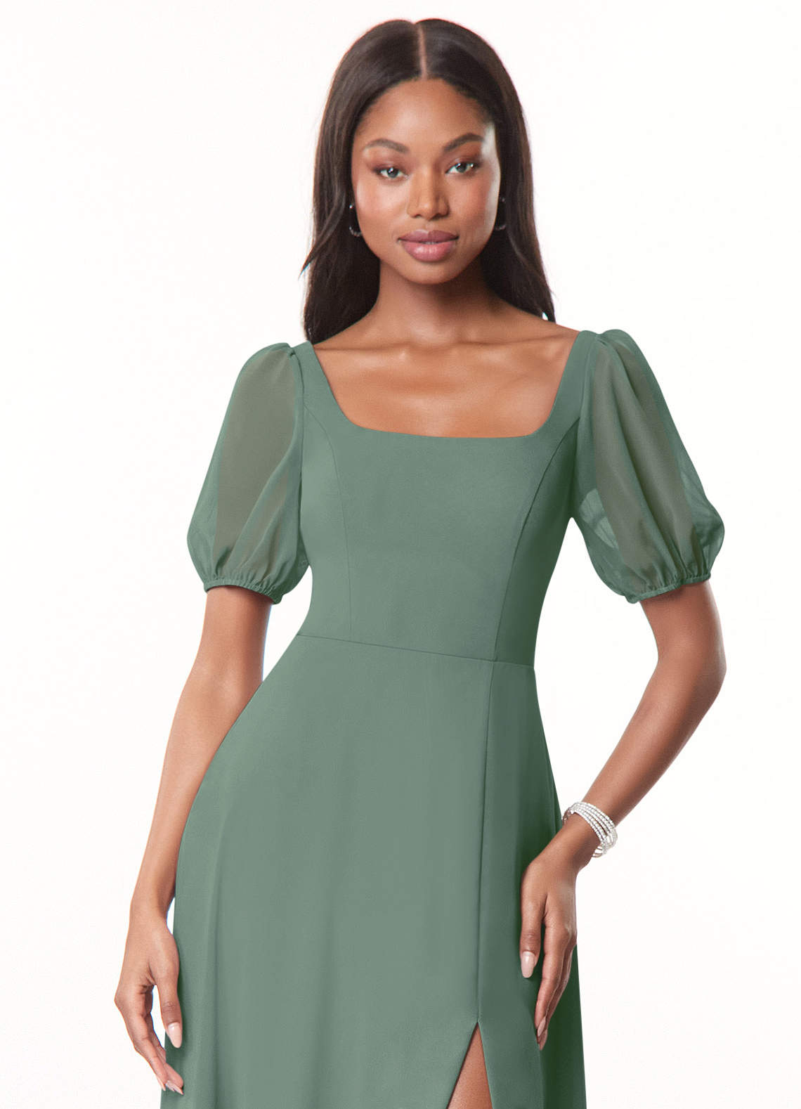 Eucalyptus Azazie Alani Bridesmaid Dresses | Azazie