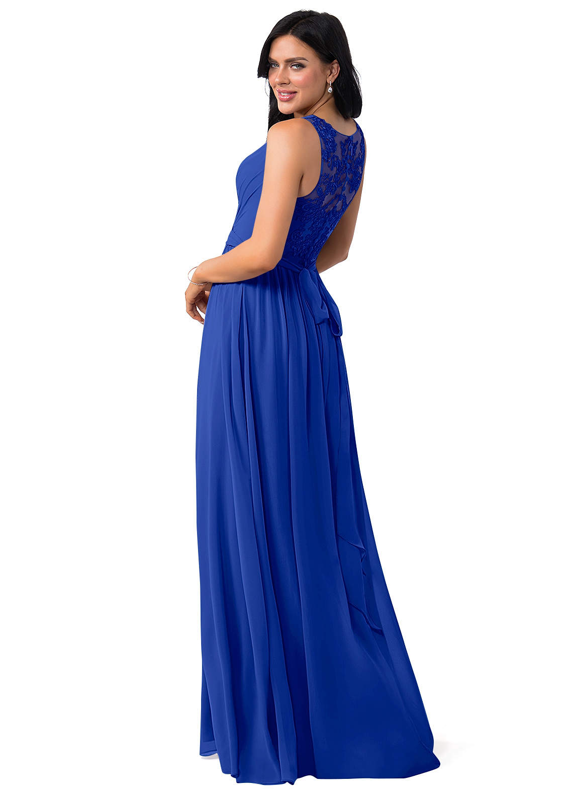 Royal Blue Azazie Kingsley Bridesmaid Dresses | Azazie