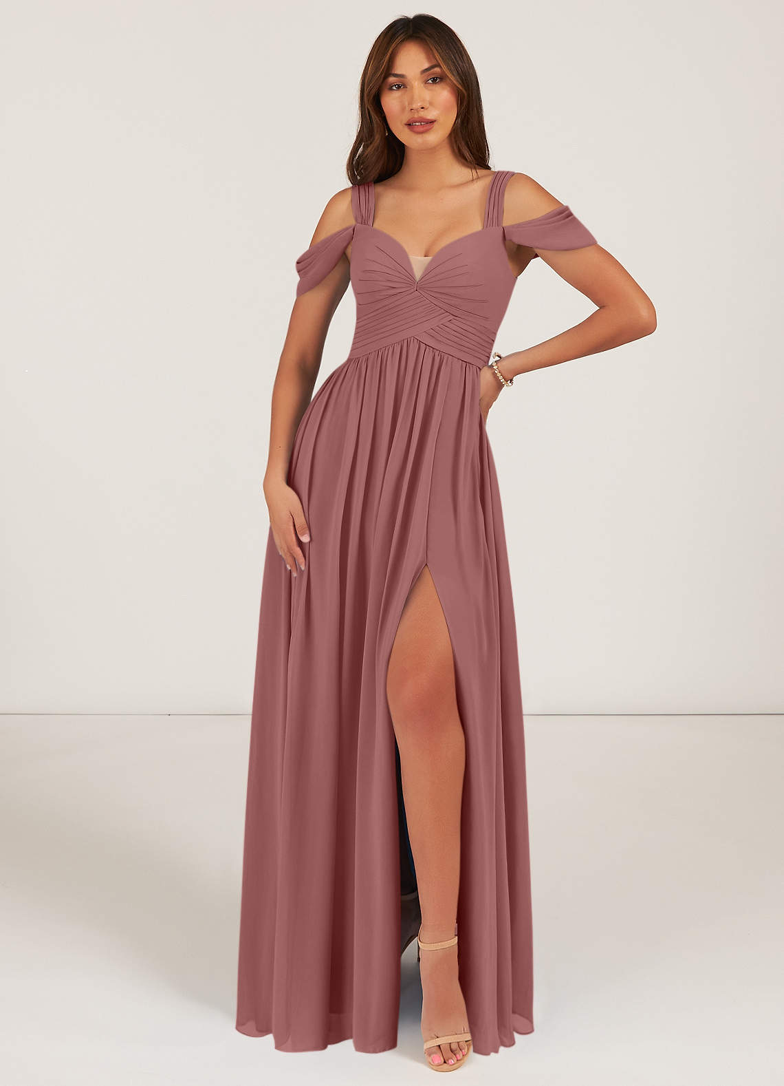 Desert Rose Azazie Lianne Bridesmaid Dresses | Azazie