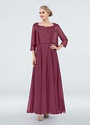 Azazie Theron MBD Mother Of The Bride Dress - Mulberry | Azazie