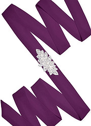 Azazie Chiffon Sash Sash | Azazie