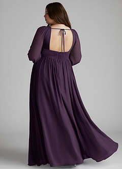 Azazie Norah Plum Bridesmaid Dresses | Azazie