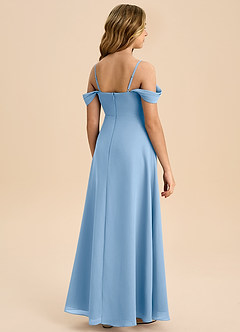 Azazie Anselie Junior Bridesmaid Dress in Powder Blue | Azazie UK