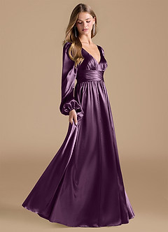 Azazie Norah Plum Bridesmaid Dresses | Azazie