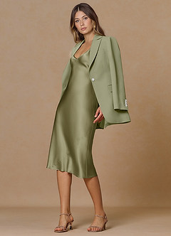Rowan Pistachio Refined Weave Performance 2-Piece Suit | Azazie AU