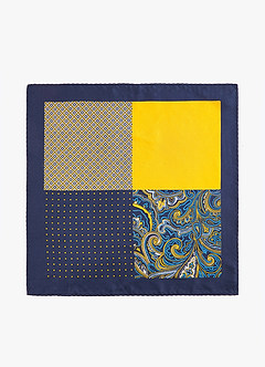 Multi Print Pocket Square | Azazie AU