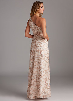 Azazie Dallas Pink Fern Floral Bridesmaid Dresses | Azazie