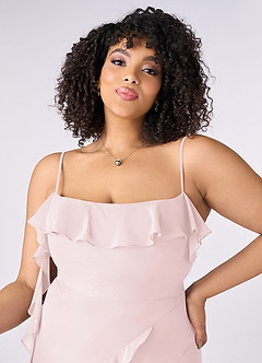 Barbie™ AZAZIE 1001 Blushing Pink Bridesmaid Dresses | Azazie CA