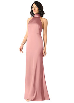 Azazie x Delaney Dress Rosette Bridesmaid Dresses | Azazie