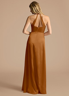 Azazie Janessa Copper Bridesmaid Dresses | Azazie