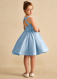 Azazie Julietta Powder Blue Ball-Gown Convertible Tulle Dress | Azazie