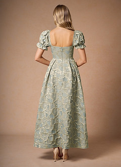 Amy Blue Maxi Dress | Azazie