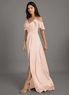 Rose Pâle Azazie Dakota Robes de demoiselle d'honneur | Azazie CA