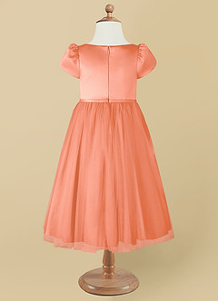 Azazie Malinda Sunset Ball-Gown with Sleeves Tulle Dress | Azazie