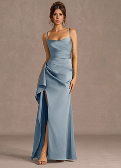 Sarai Powder Blue Prom Dress | Azazie