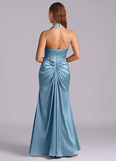 Azazie Destiny Steel Blue Bridesmaid Dresses | Azazie