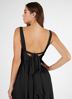 Black Azazie Aziza Bridesmaid Dresses | Azazie