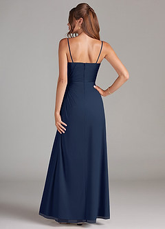 Azazie Aliani Dark Navy Bridesmaid Dresses | Azazie