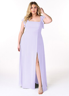 Lilac Plus Size Bridesmaid Dresses | Azazie