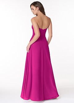 Azazie Arabella Allure Fuchsia Bridesmaid Dresses | Azazie