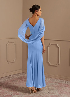 Steel Blue Azazie Belladonna Mother of the Bride Dress Mother of the ...