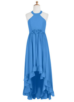 Blue Jay Azazie Hermione JBD Junior Bridesmaid Dresses | Azazie