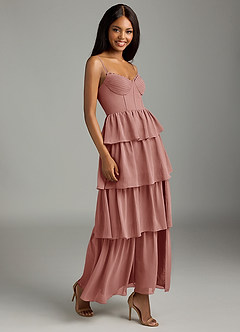 Azazie Kaiden Dusty Rose Bridesmaid Dresses | Azazie