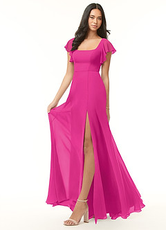 Fuchsia Azazie Bondi Bridesmaid Dresses | Azazie