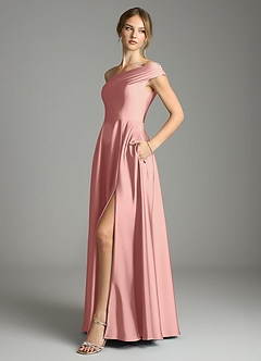 Azazie Melanie Rosette Bridesmaid Dresses | Azazie