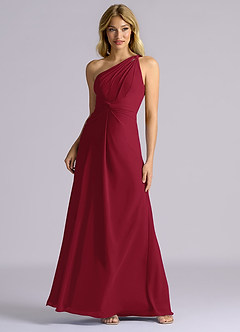 Azazie Isabelle Burgundy Bridesmaid Dresses | Azazie UK