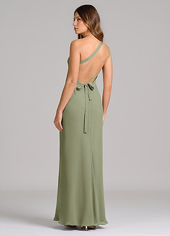 Azazie Monroe Pistachio Bridesmaid Dresses | Azazie