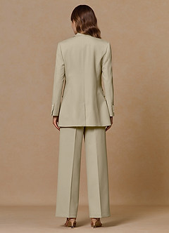 Rowan Tan Refined Weave Performance 2-Piece Suit | Azazie