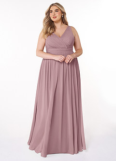 Azazie Kora Dusty Rose Bridesmaid Dresses | Azazie