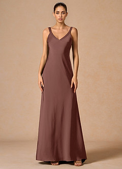 Bernice Cream Maxi Dress | Azazie CA