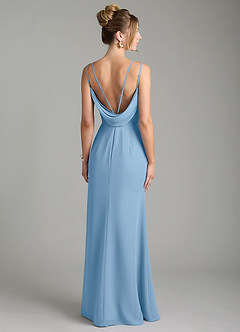 Azazie Egypt Powder Blue Chiffon Bridesmaid Dresses | Azazie