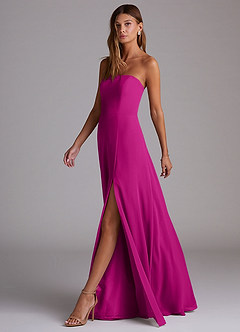 Azazie Wren Fuchsia Bridesmaid Dresses | Azazie