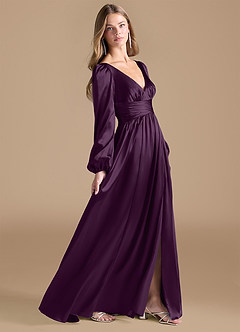 Azazie Norah Plum Bridesmaid Dresses | Azazie