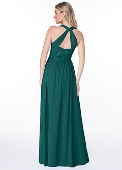 Peacock Azazie Jaclyn Bridesmaid Dresses | Azazie