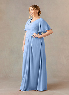 Steel Blue Azazie Morning Glory Mother of the Bride Dress Mother of the ...