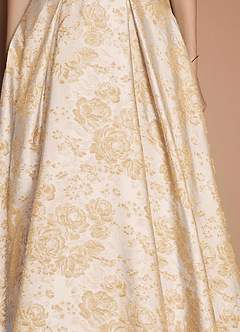 Zora Vintage Champagne Gown | Azazie UK