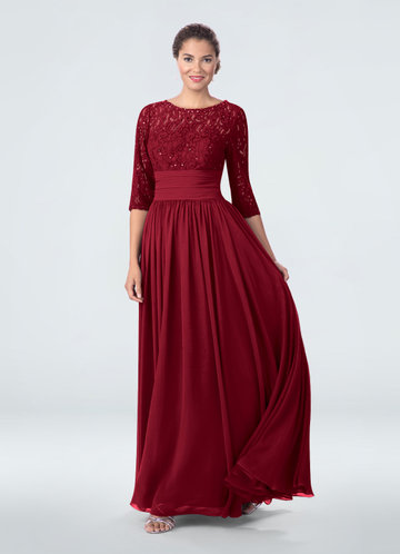 Burgundy Mother Of The Bride Dresses | Azazie