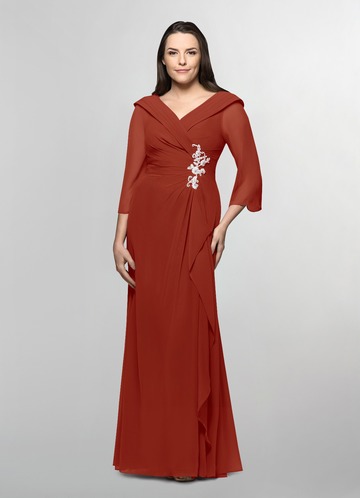 Rust Mother Of The Bride Dresses | Azazie