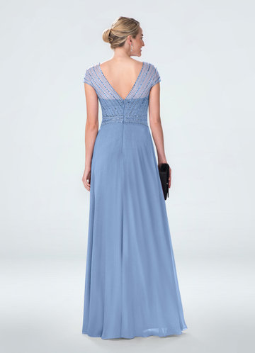 Steel Blue Mother Of The Bride Dresses | Azazie