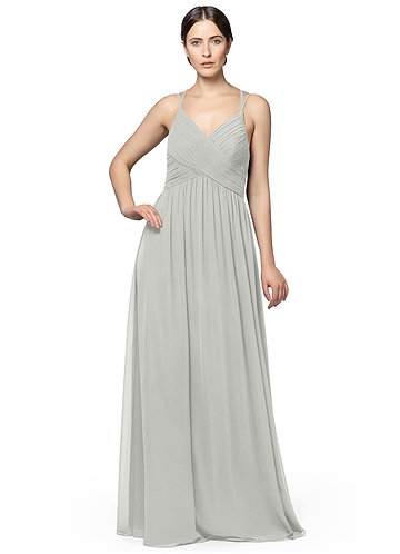Silver / Tulle Bridesmaid Dresses | Azazie