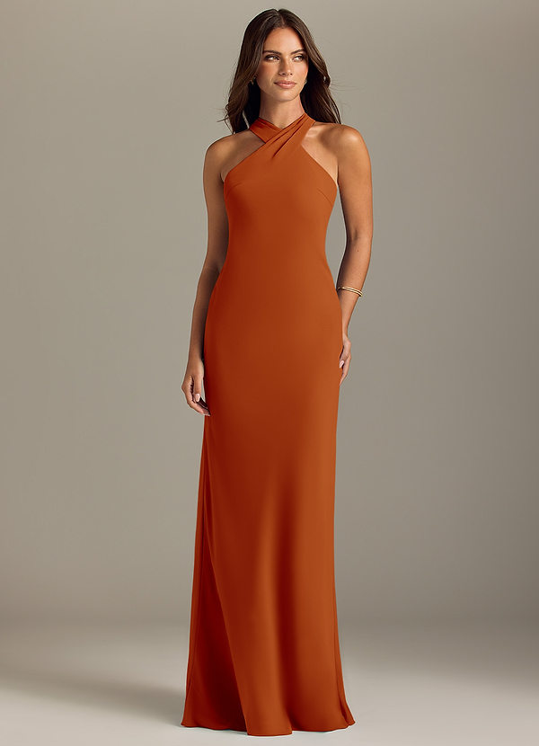Azazie Doretta Paprika Bridesmaid Dresses | Azazie