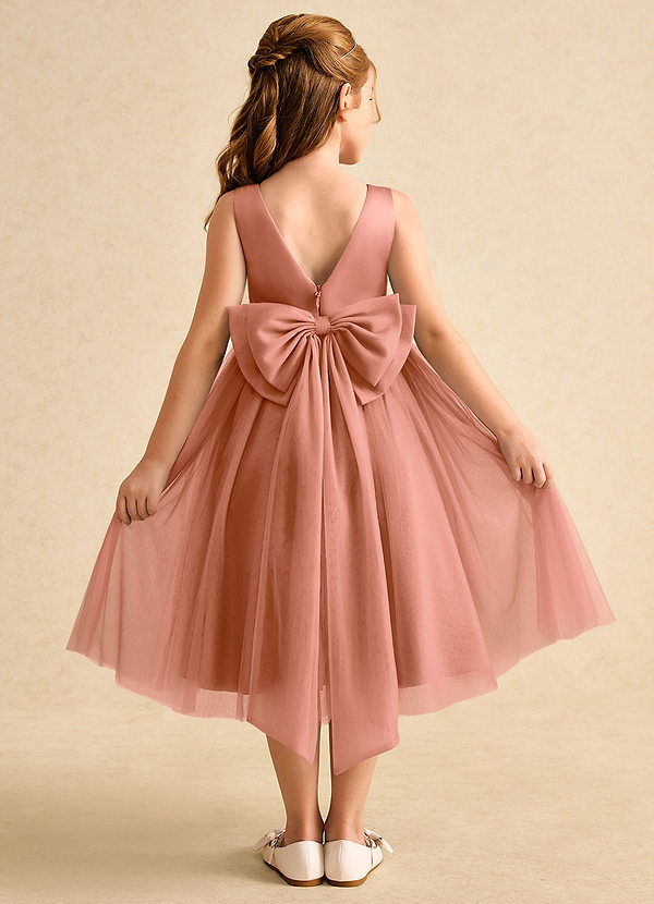 Azazie Winnie MAI TAI Ball-Gown Bow Tulle Dress | Azazie